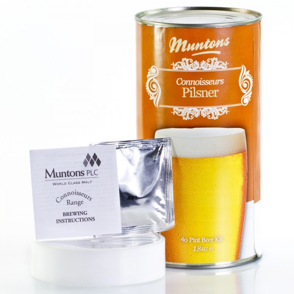 Muntons Pilsner Bierkit 1,8kg | brauen.de